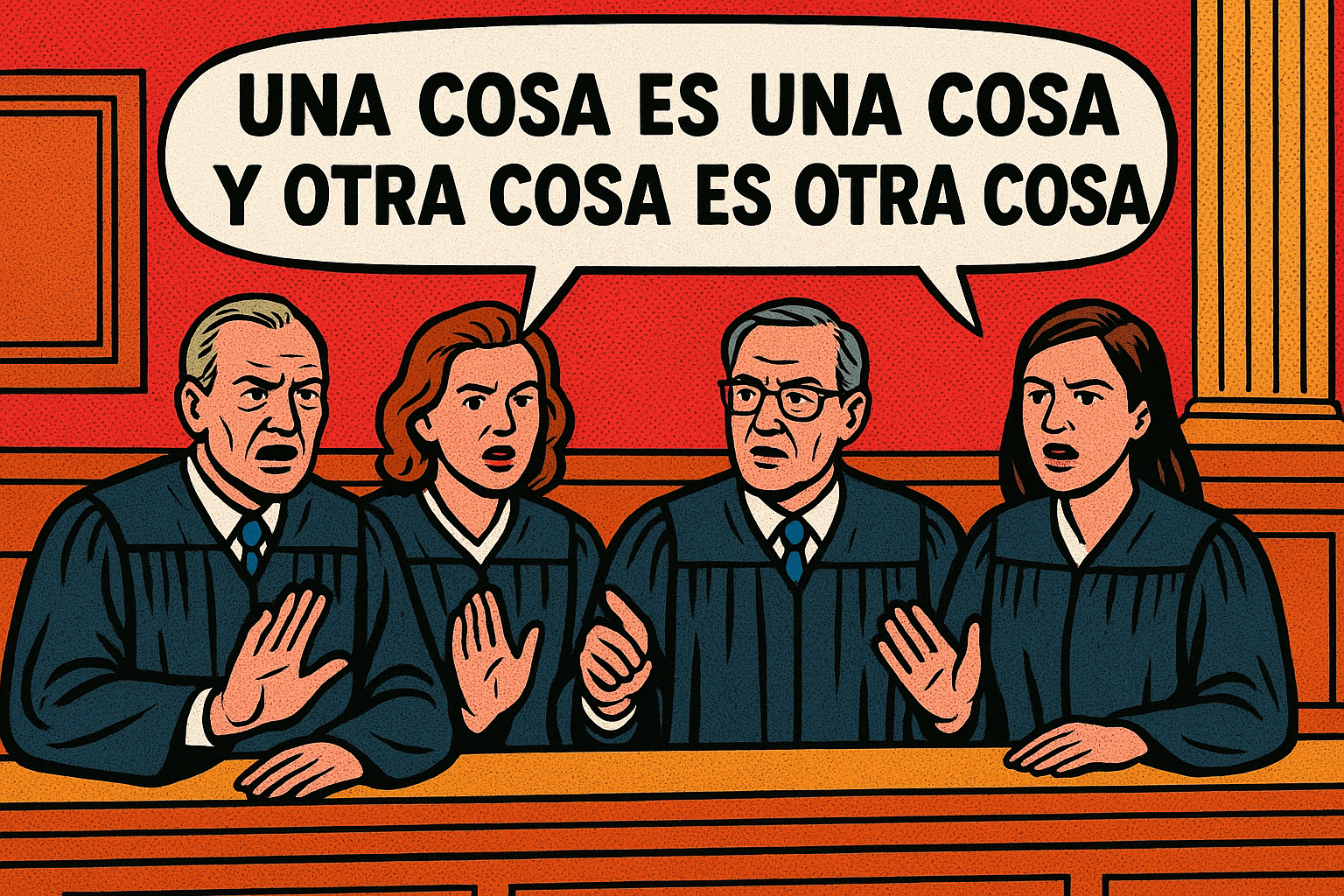 Una cosa es una cosa y otra cosa es otra cosa – Agustín Eugenio Acuña